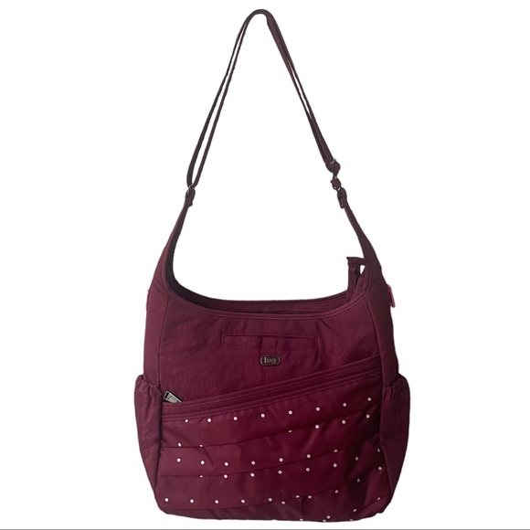 lug | Bags | Lug Parachute Cross Body Bag Cranberry Red | Poshmark